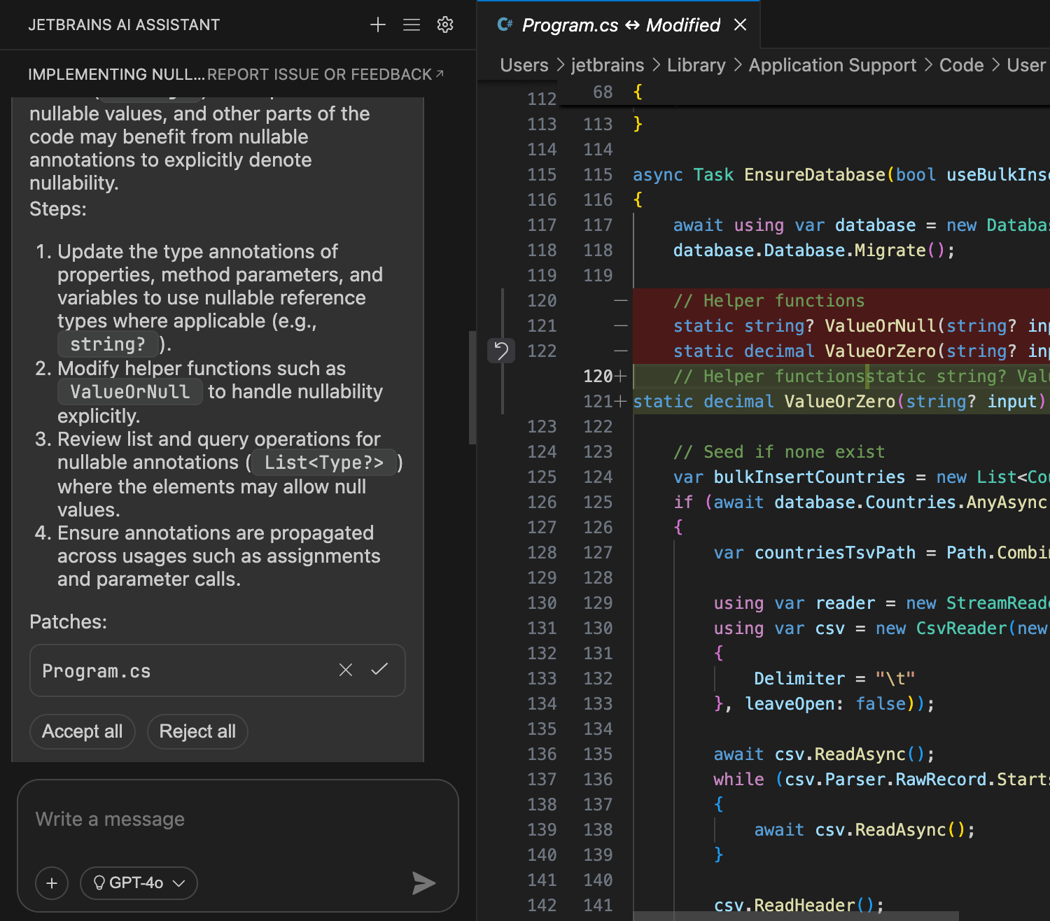 JetBrains AI Assistant for Visual Studio Code