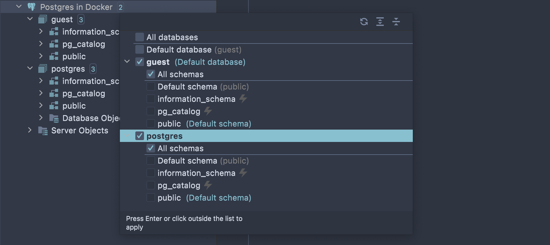 DataGrip: PostgreSQL GUI tool