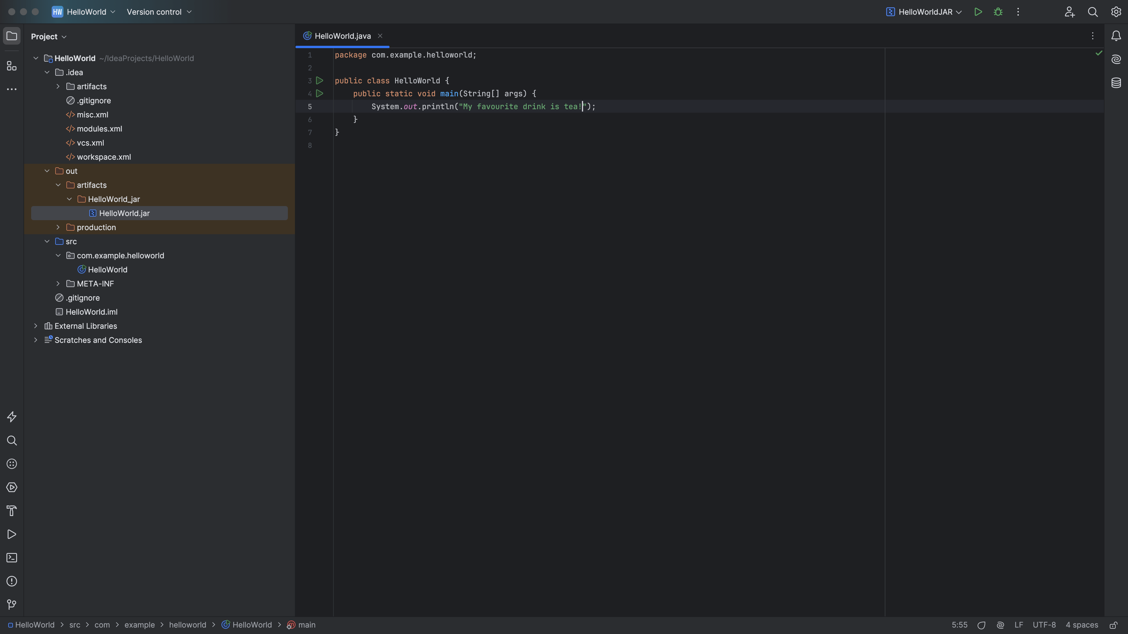 Making a Change - JetBrains Guide