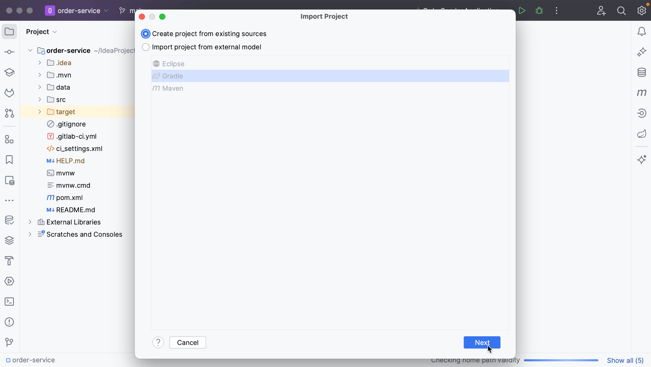 Project From Existing Sources Jetbrains Guide