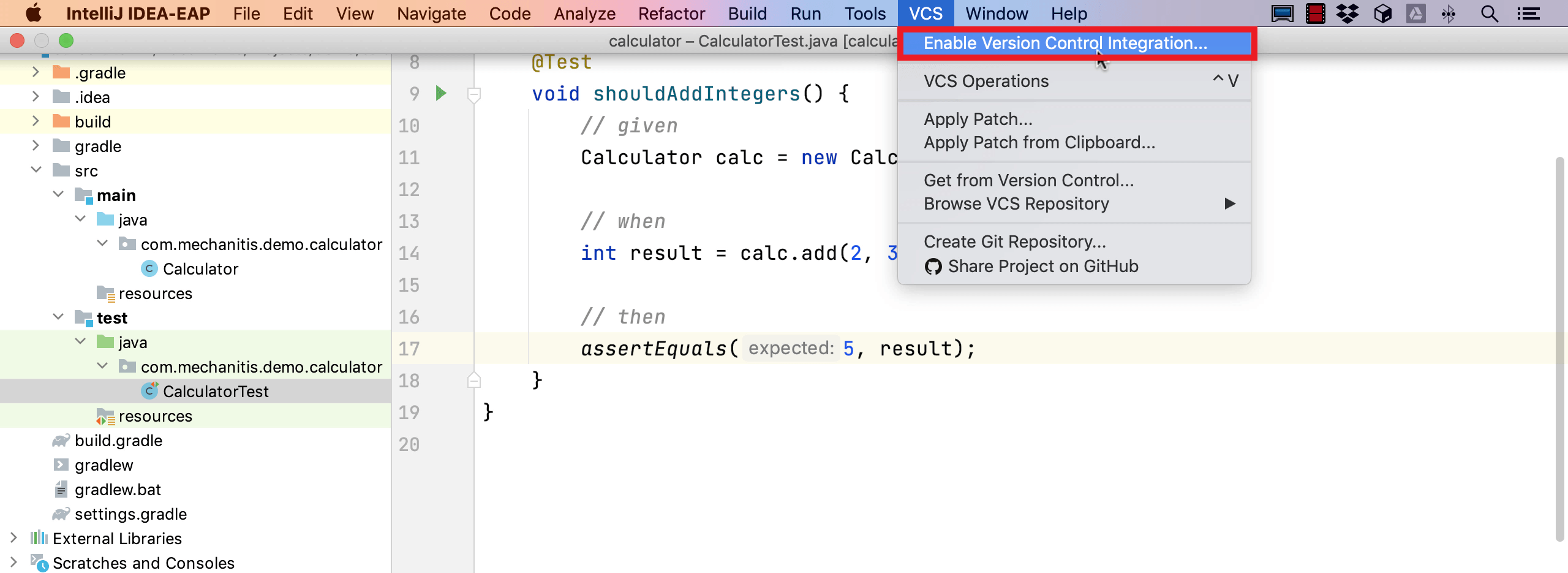 Sharing your project on GitHub - The multi-step approach - JetBrains Guide
