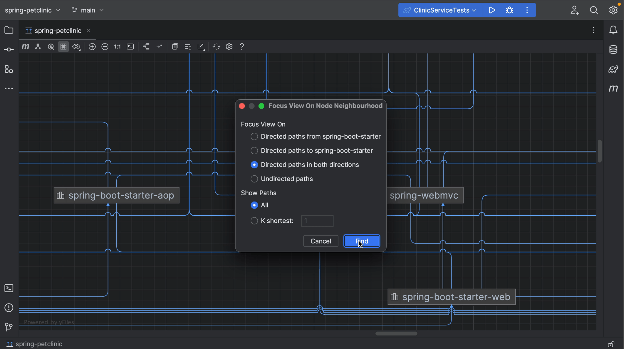 Dependency Diagram - JetBrains Guide