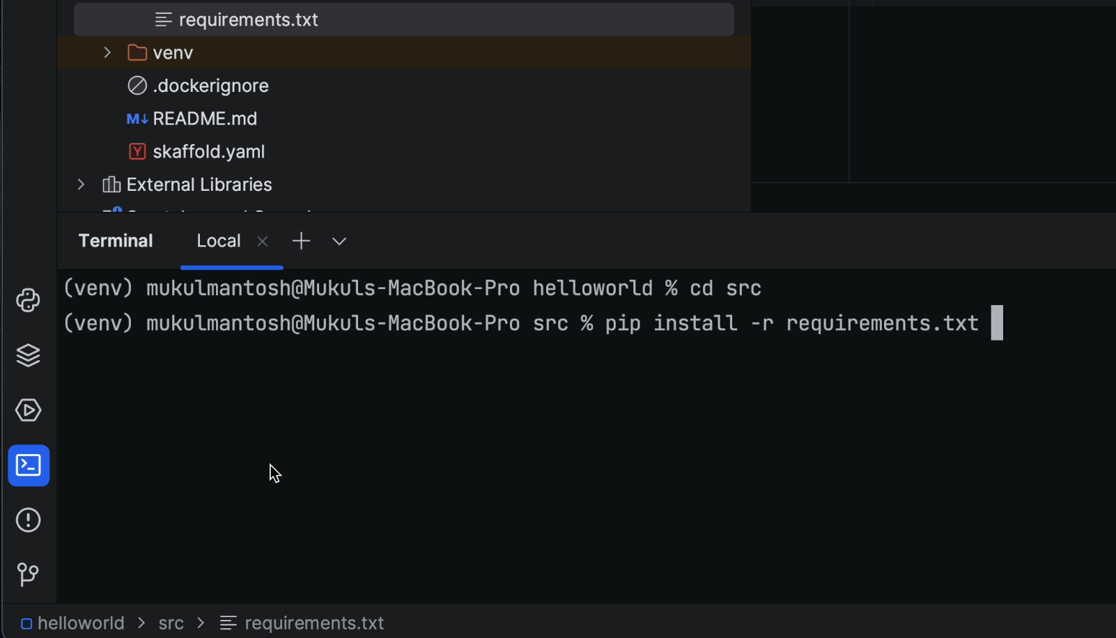 Creating CRUD APIs (TODO App) - JetBrains Guide