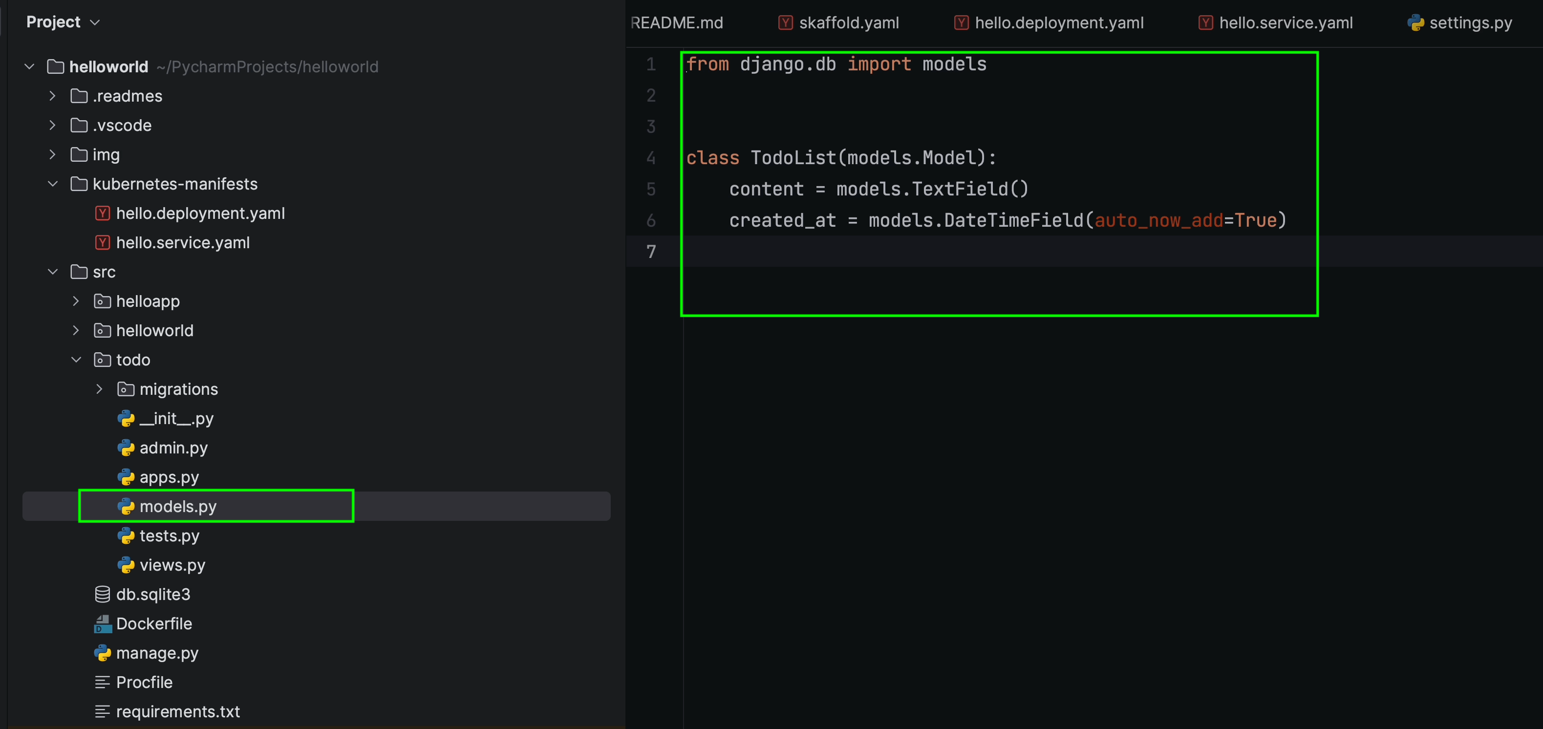 Creating CRUD APIs (TODO App) - JetBrains Guide
