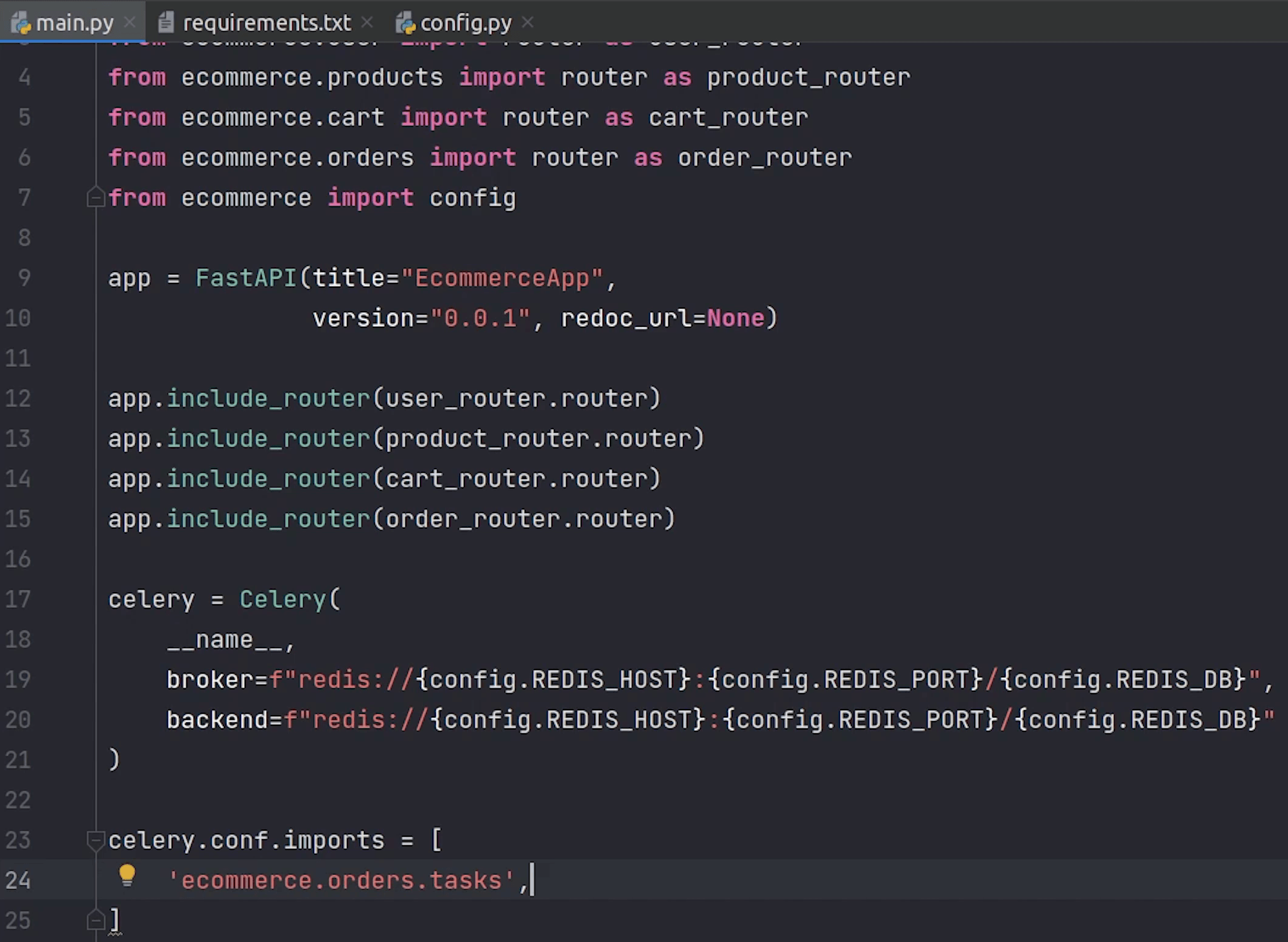 Celery & Redis - JetBrains Guide