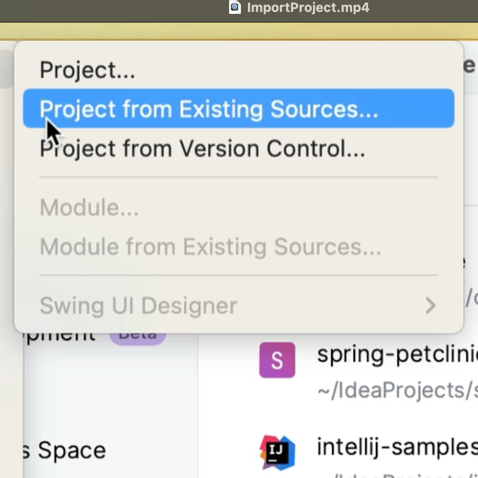 Import project - JetBrains Guide