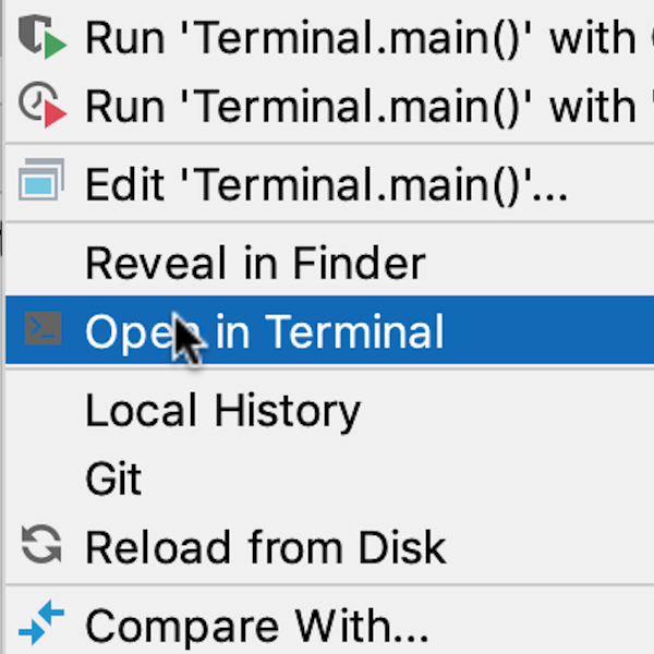 Using the Terminal in IntelliJ IDEA - JetBrains Guide