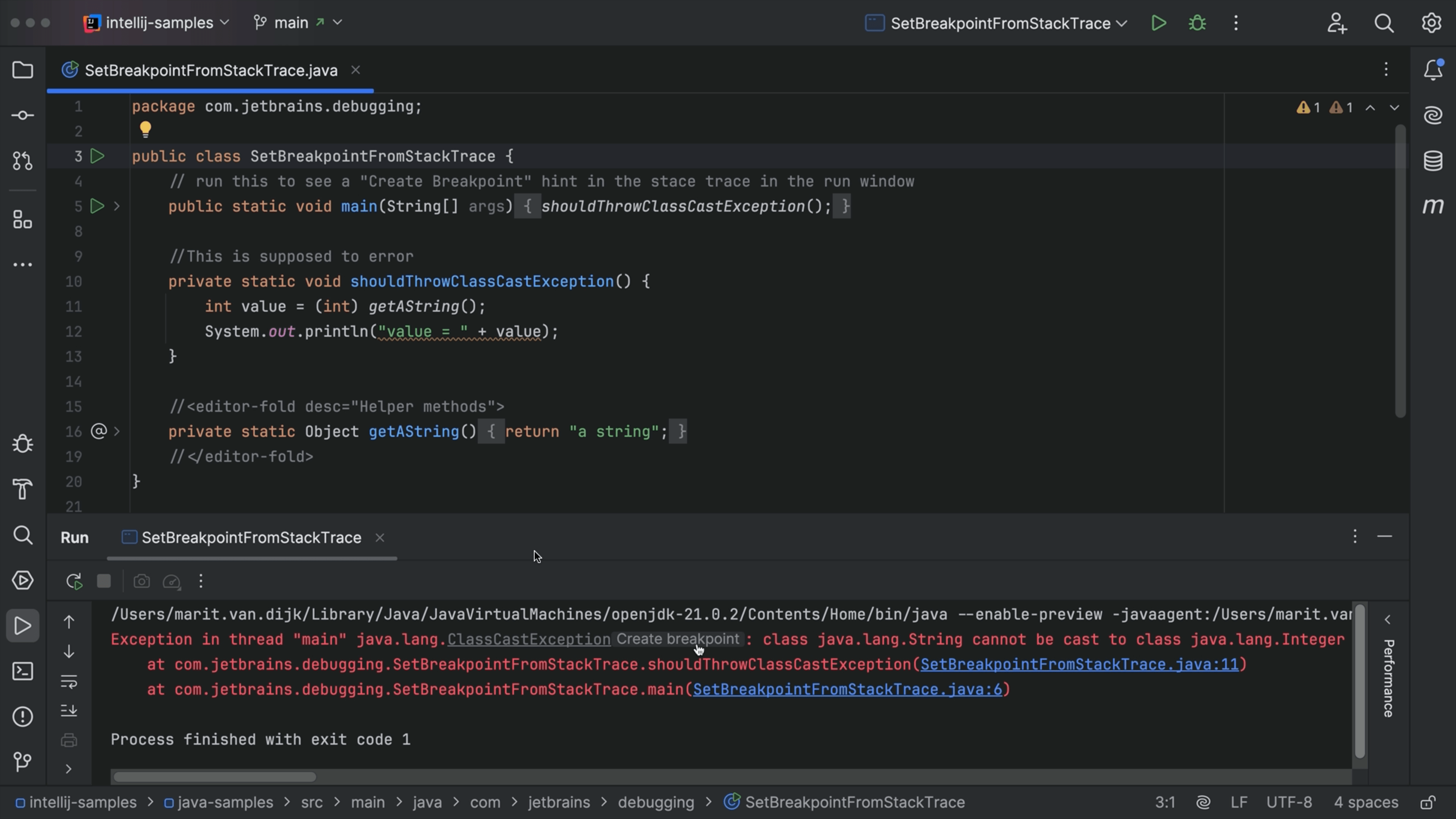 Java - JetBrains Guide