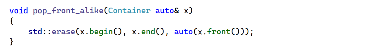 C++23 带来了更多使用 auto 的方式。 使用 auto(x) 和 auto{x} ，您可以复制实参，就好像它是按值作为函数实参传递的一样。