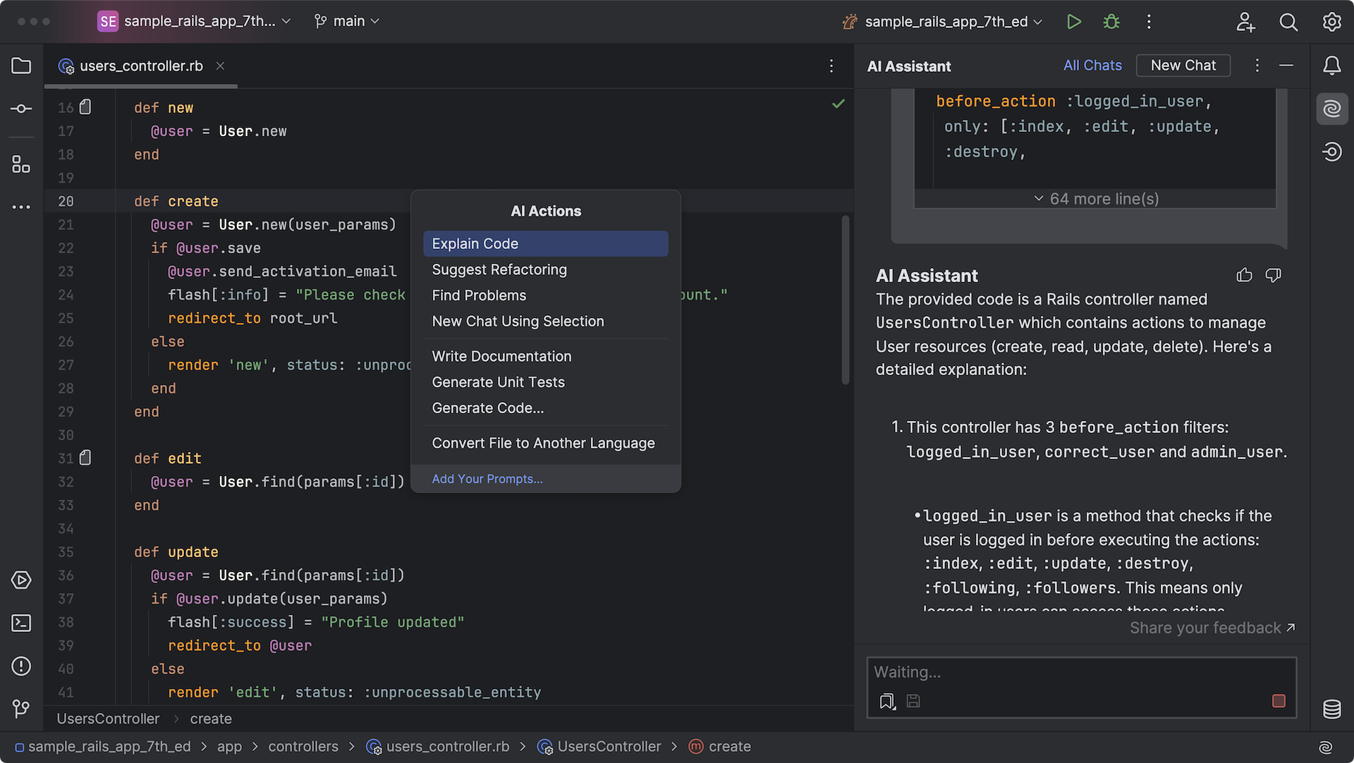 The Ruby on Rails IDE by JetBrains