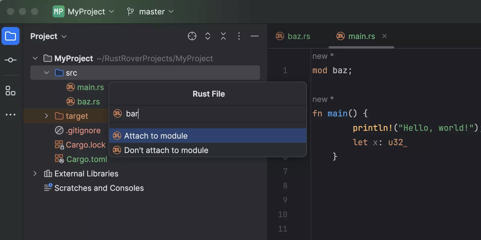 RustRover: Rust IDE by JetBrains