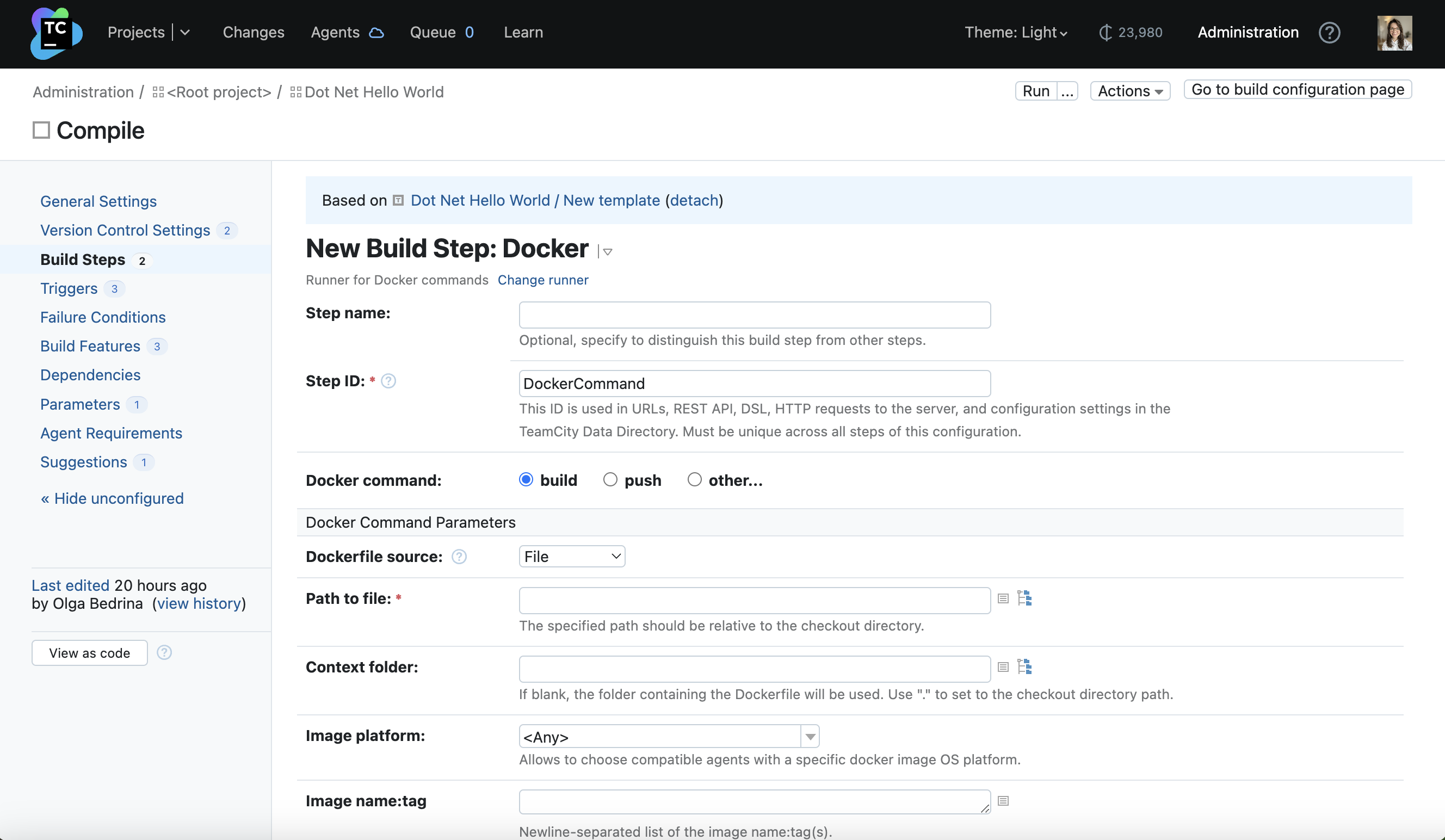 TeamCity Build Tool Integrations