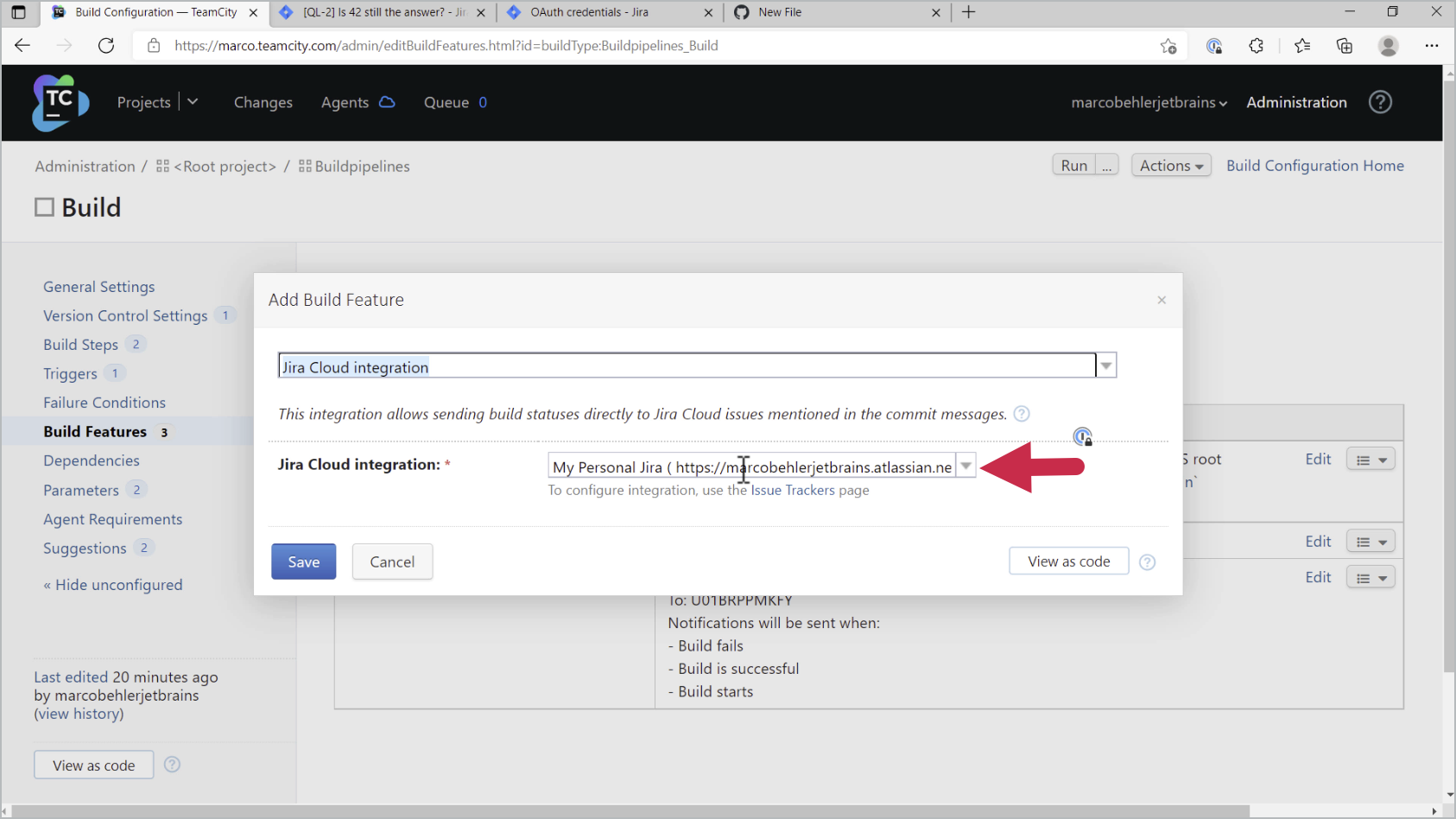 How to Integrate TeamCity and Jira Cloud | TeamCity Tutorial