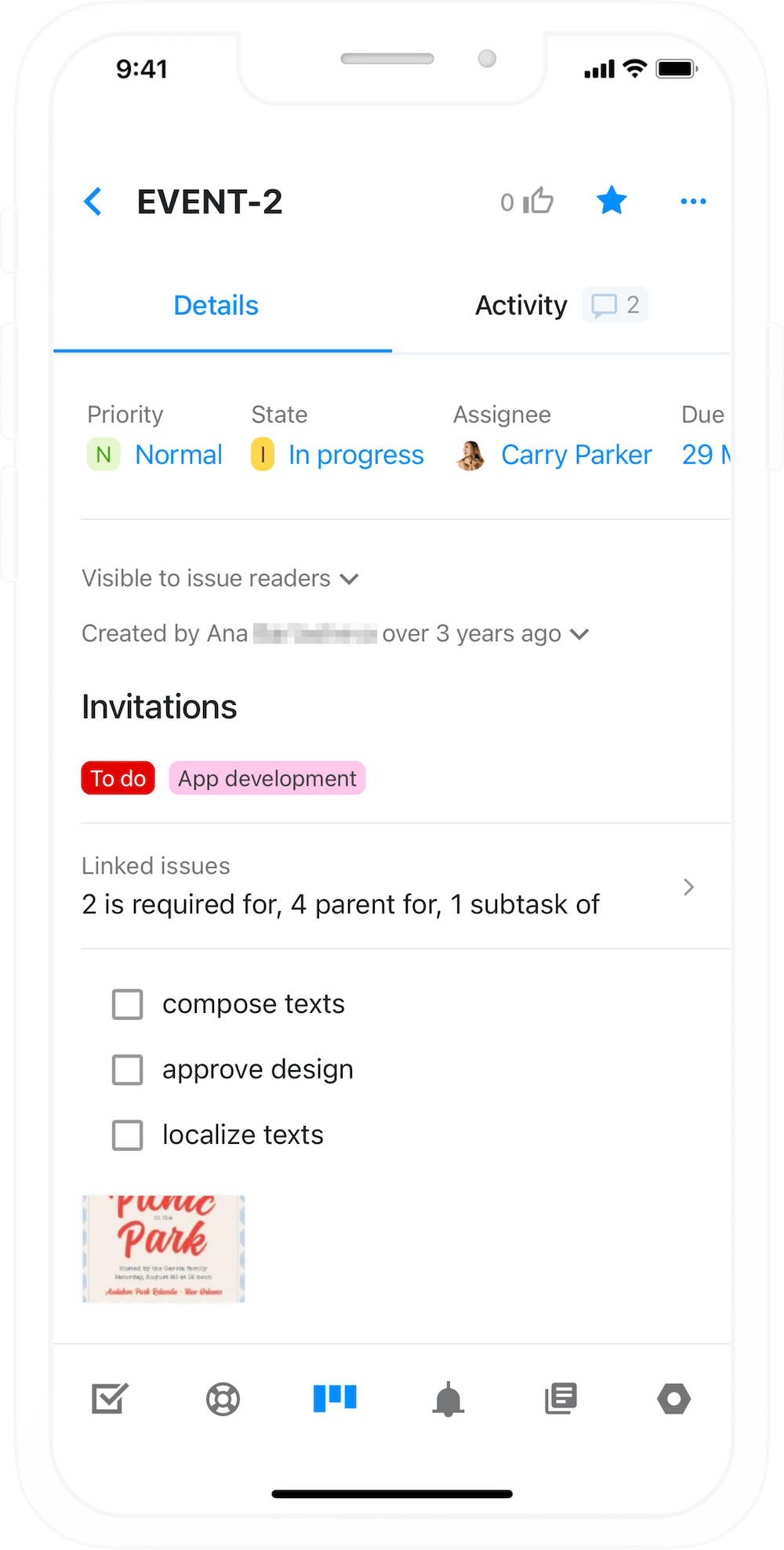 Mobile app for iOS and Android - Features | YouTrack