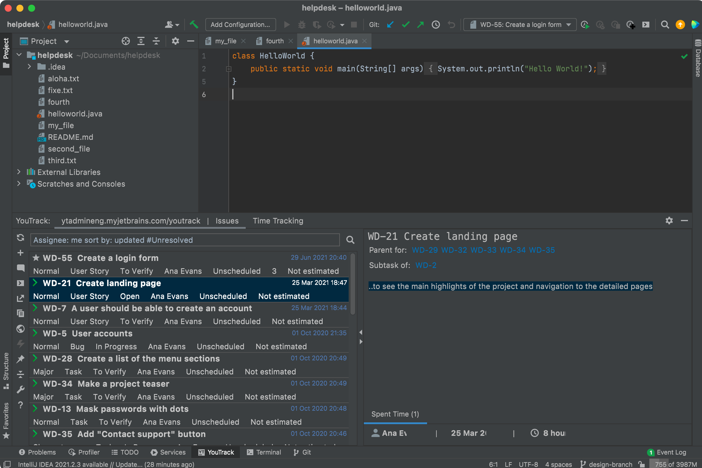 YouTrack for Product & Project management